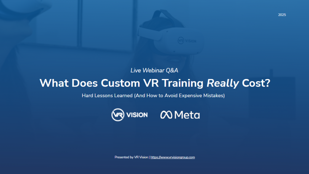 Enterprise VR Training Simulations by VR Vision